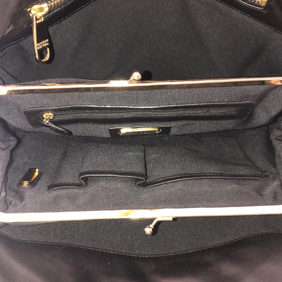 Badgley Mischka | Bags | Badgley Mishka Quilted Leather Shoulder Bag ...